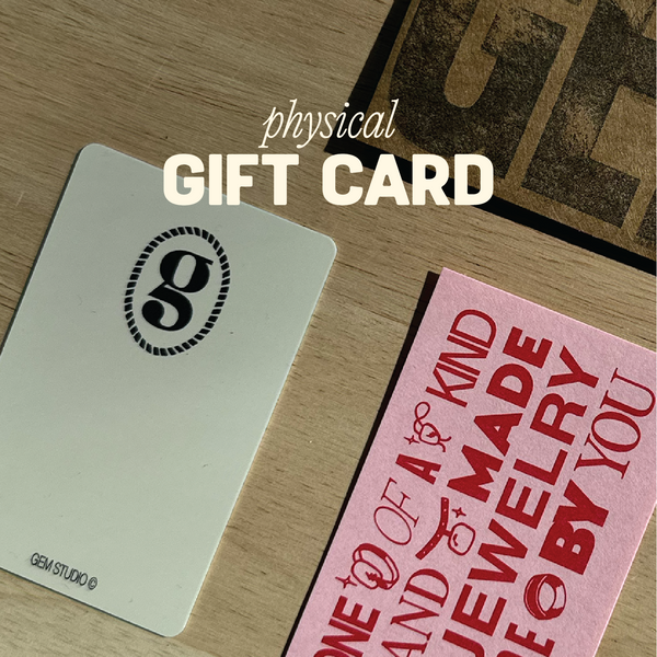 Studio Gift Card – Gem Studio